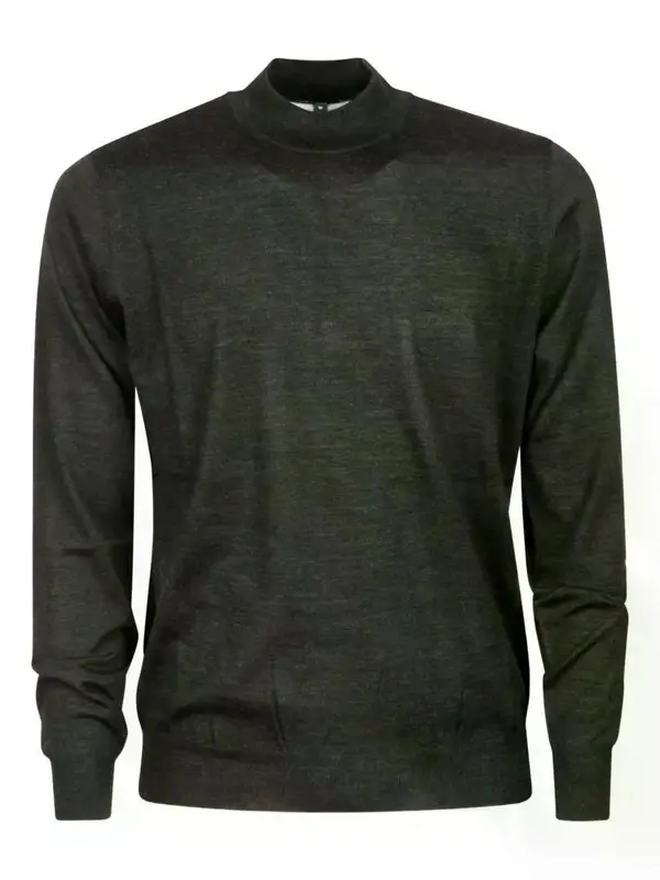Alpha Industries Turtleneck Wool Sweater - Grey