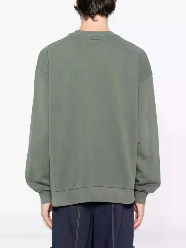 Izzue Graphic-print Crewneck Sweatshirt