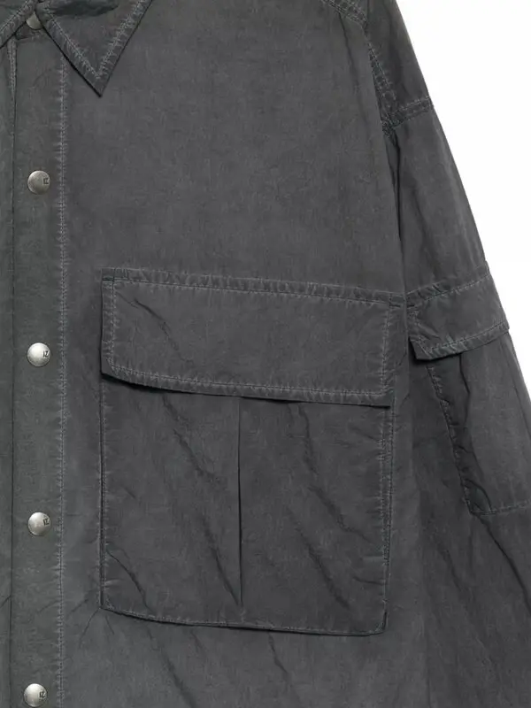 Izzue Double-pockets Long-sleeved Shirt