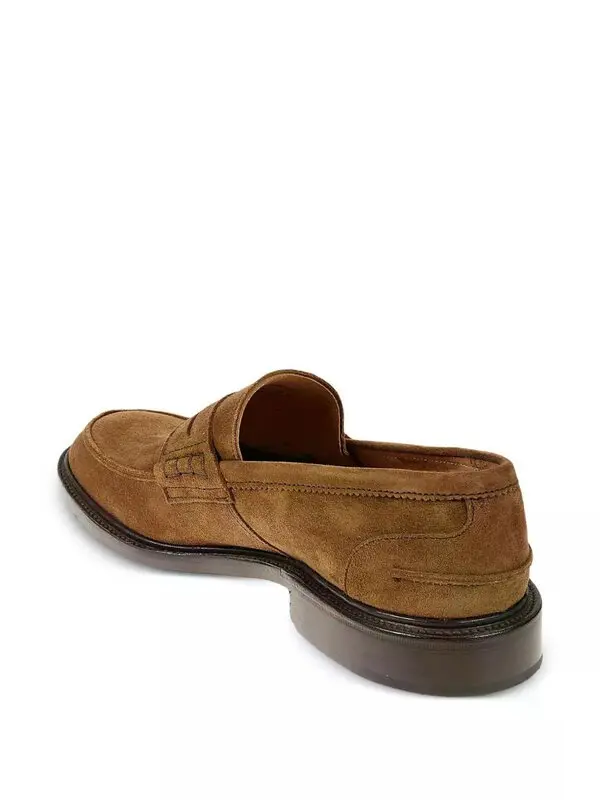 TRICKER'S Suede Loafers - Brown