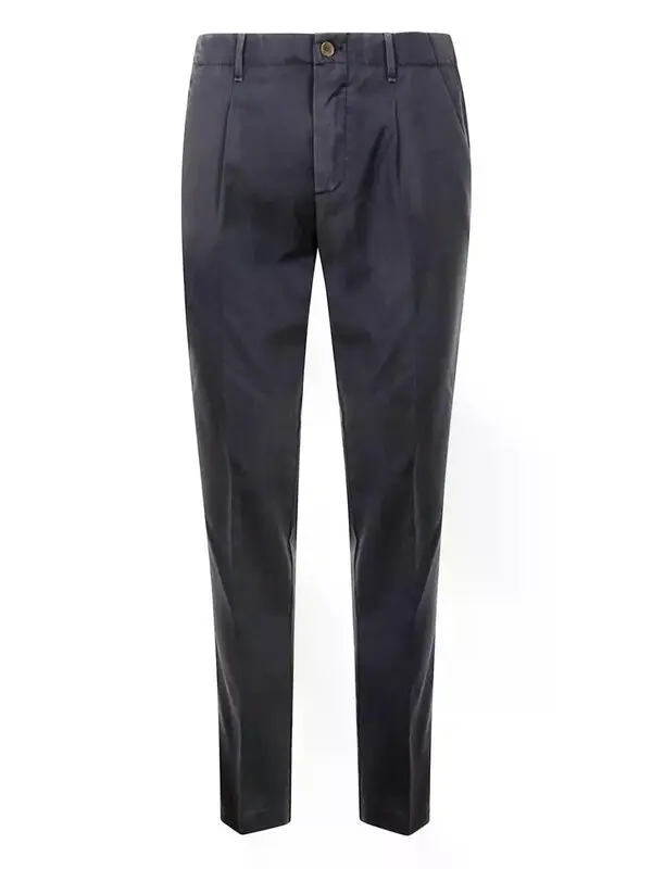 MYTHS Pleated Wool Pants - Blue