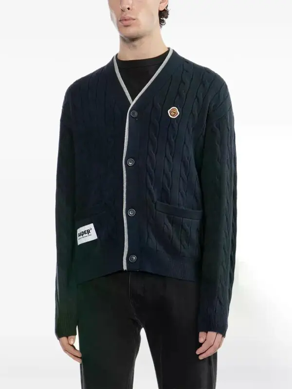 AAPE BY *A BATHING APE Logo-embroidered Cardigan