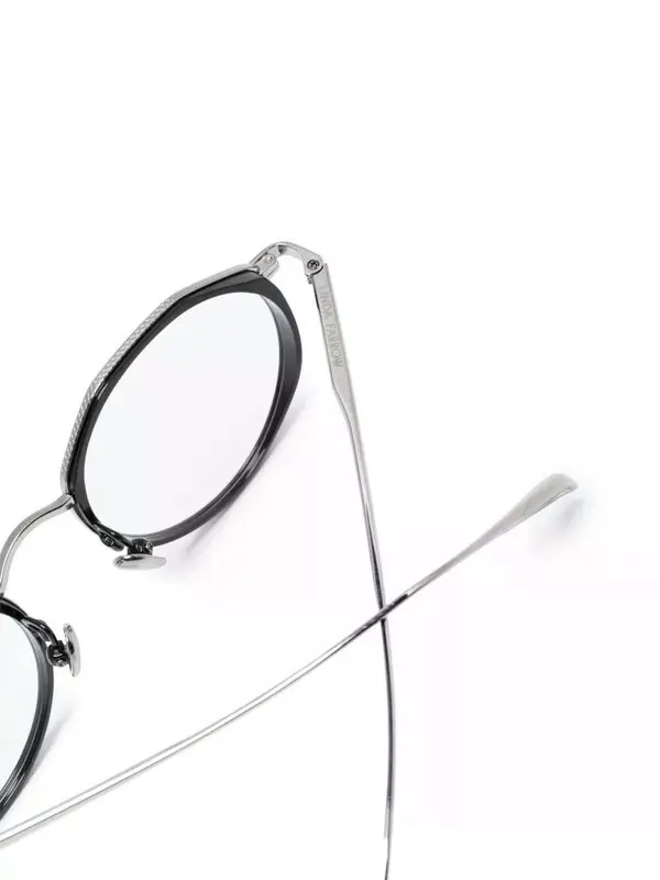 Linda Farrow Cesar Geometric Eyeglasses