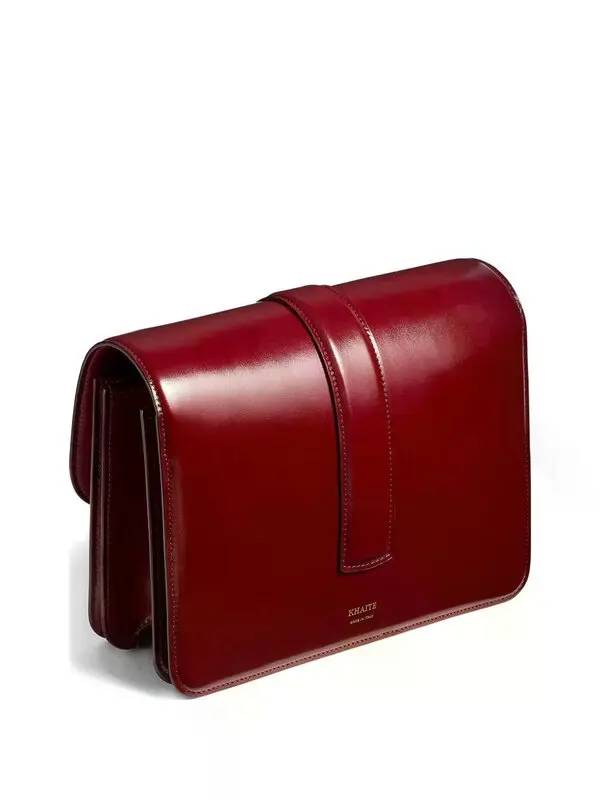 Khaite Leather Crossbody Bag - Red