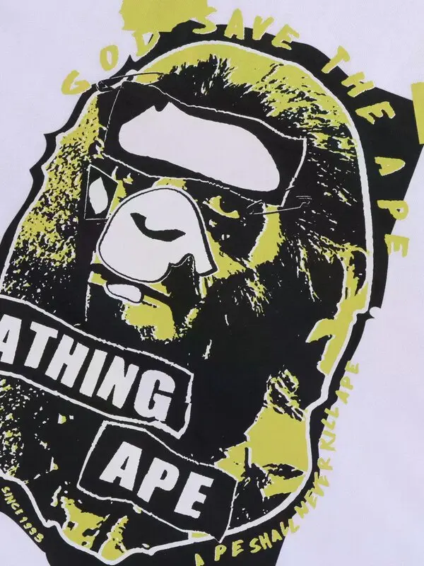 A BATHING APE Graffiti Ape Head T-shirt