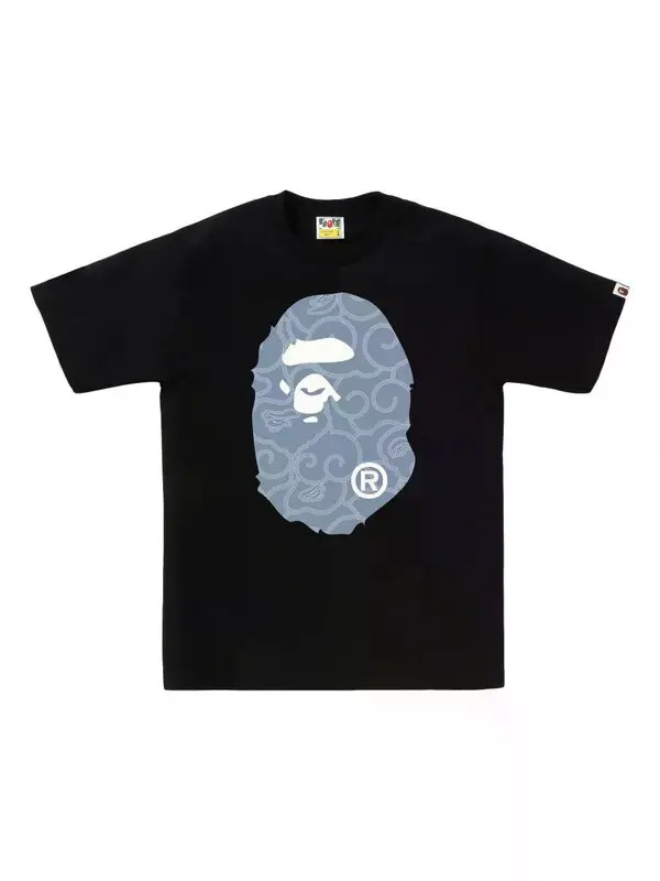 A BATHING APE Logo-print T-shirt - Black