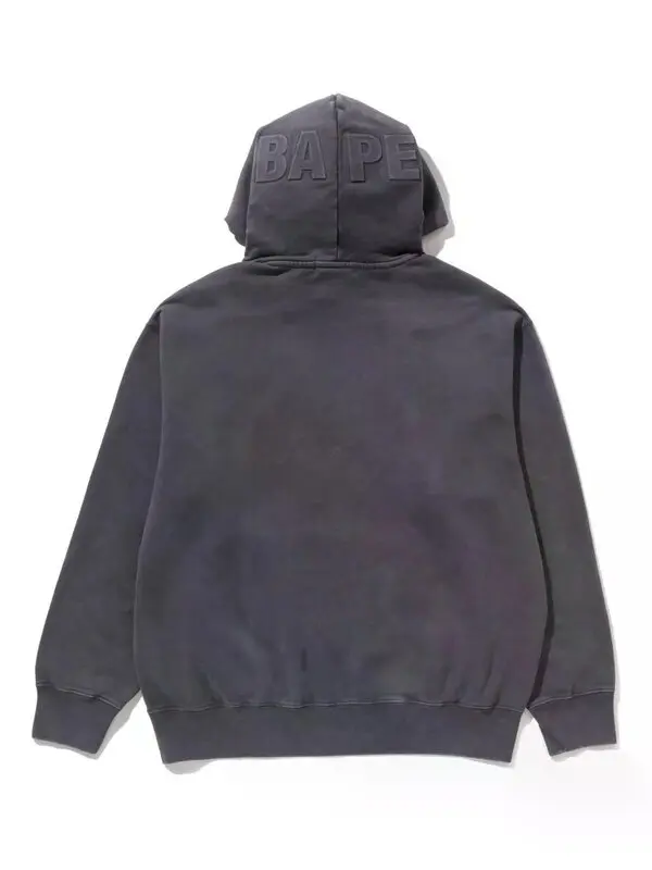 A BATHING APE Logo-patch Hoodie