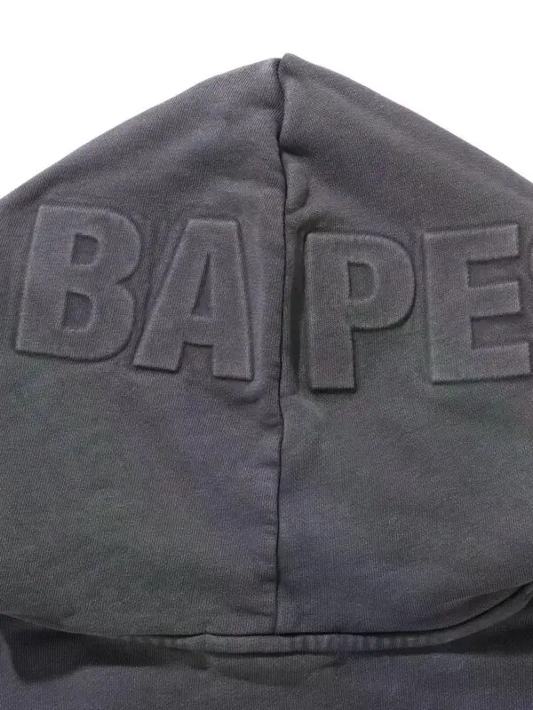 A BATHING APE Logo-patch Hoodie