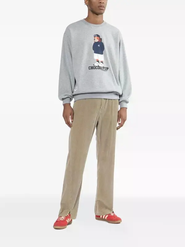 CHOCOOLATE Graphiced Sweatshirt - Grey