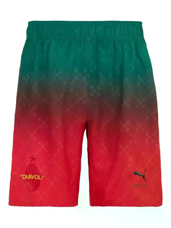 PUMA Ac Milan X Off-white Authentic Shorts - Red