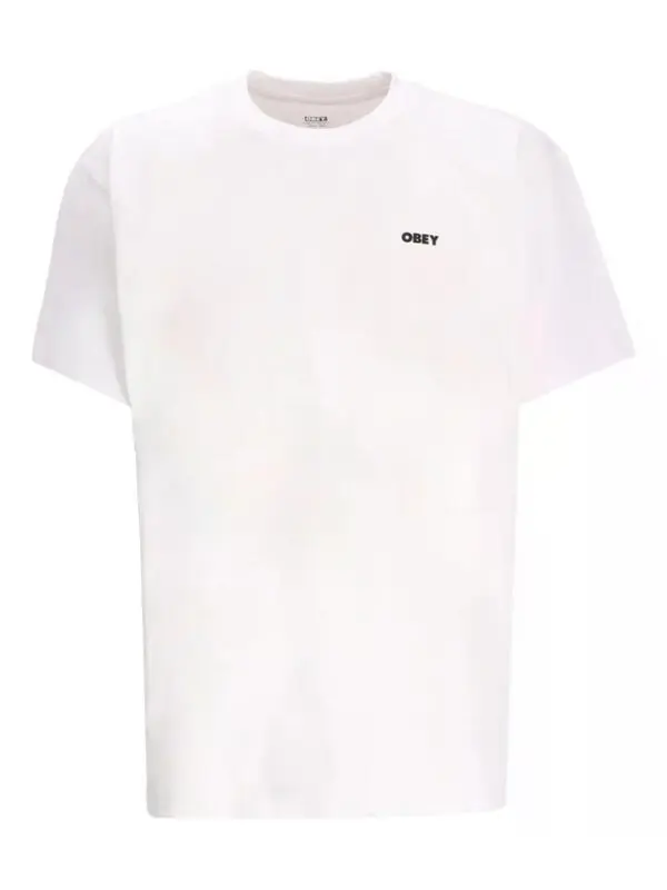 Obey Cotton T-shirt - White