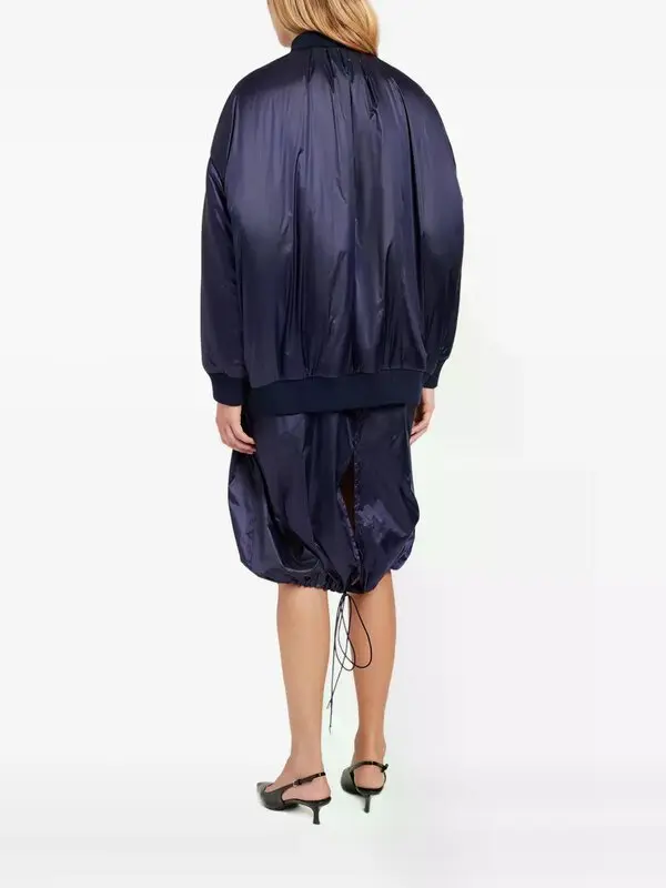 Ports 1961 Quilted Snap-fastening Bomber Jacket