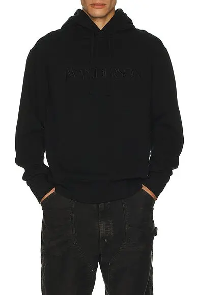 JW Anderson Logo Embroidery Hoodie