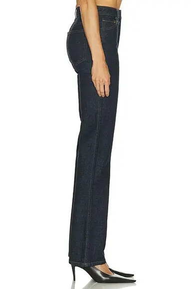Khaite Danielle Straight Leg Jeans