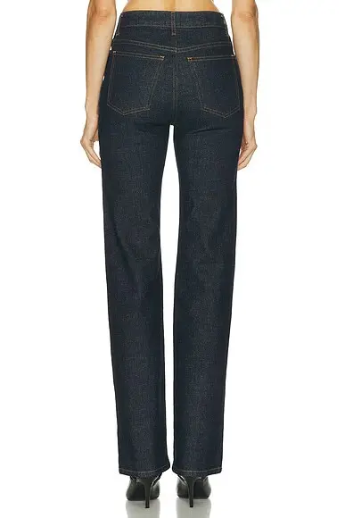 Khaite Danielle Straight Leg Jeans
