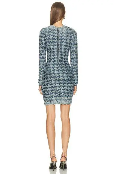 DIESEL® Long Sleeve Mini Dress