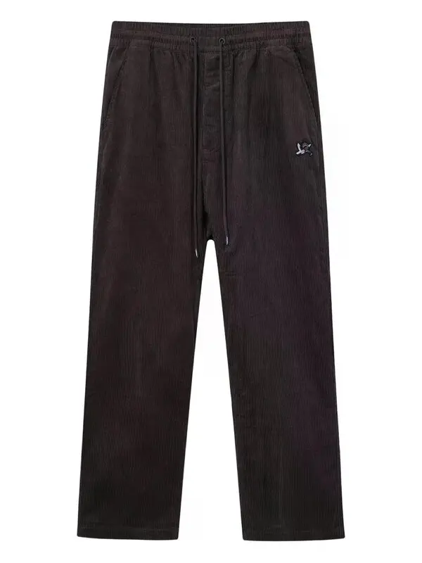 FINGERCROXX Corduroy Drawstring Trousers