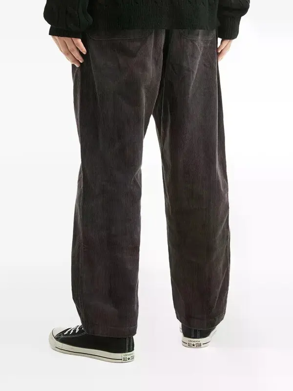 FINGERCROXX Corduroy Drawstring Trousers