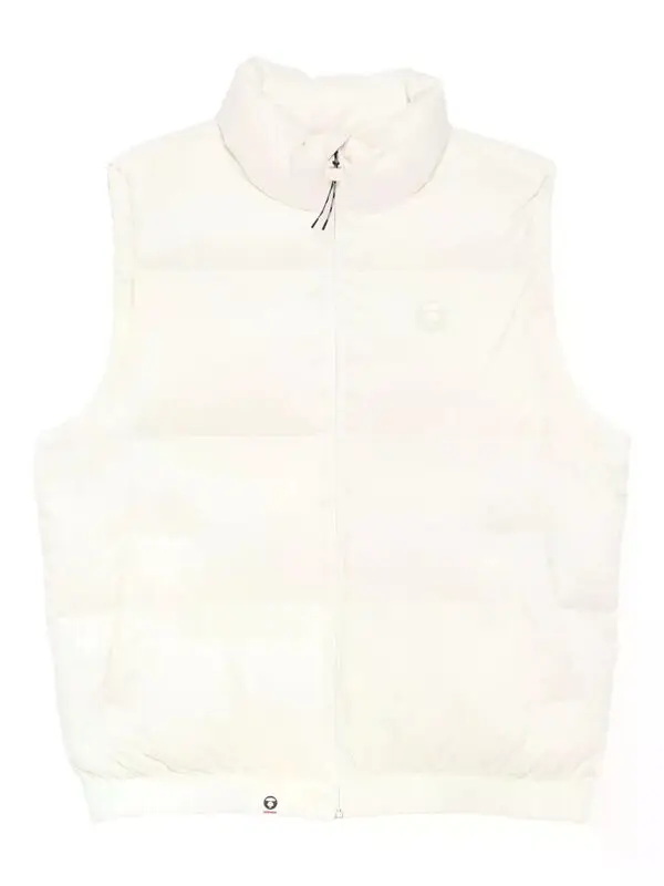 AAPE BY *A BATHING APE® Logo-patch Gilet - Neutrals