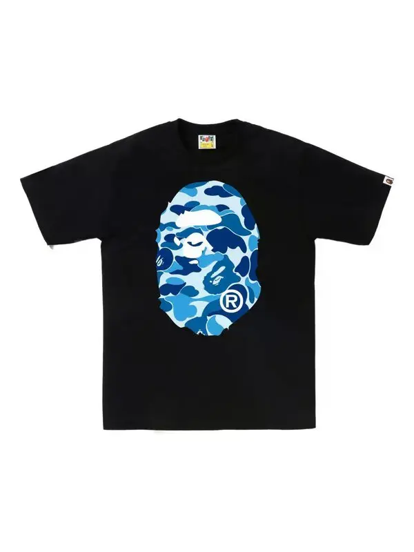 A BATHING APE Logo-print T-shirt - Black