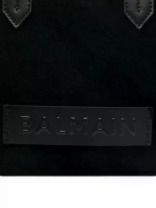 Balmain B-army Embossed-panel Tote Bag