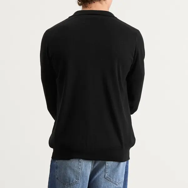 John Smedley Tibor Merino Wool Button Through