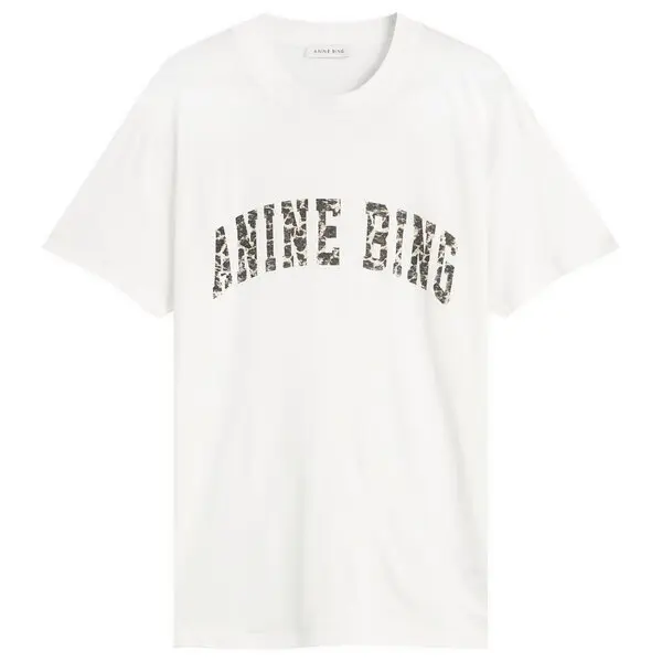 ANINE BING Walker T-shirt - Ivory