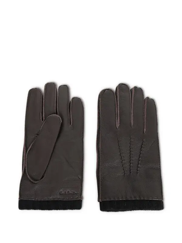 Paul Smith Gloves - Brown