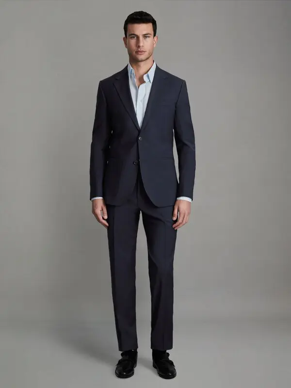 REISS Hope Wool-blend Single-breasted Suit Blazer Slim-fit