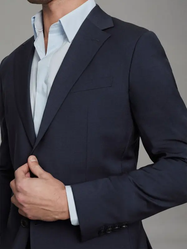 REISS Hope Wool-blend Single-breasted Suit Blazer Slim-fit