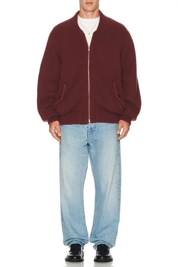 VOWELS Baggy Fit Denim Pant - Bleached Capsule