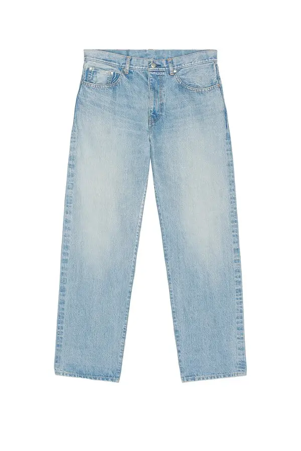 VOWELS Baggy Fit Denim Pant - Bleached Capsule