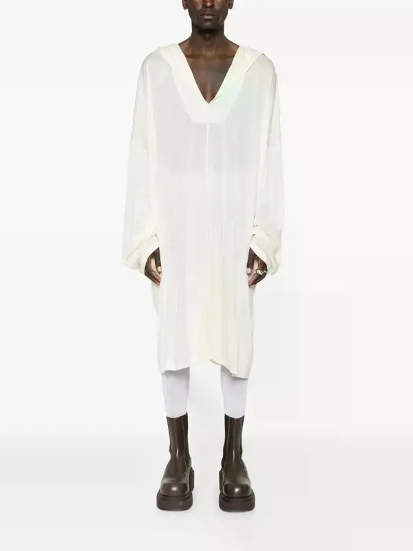 Rick Owens Draped Long T-shirt