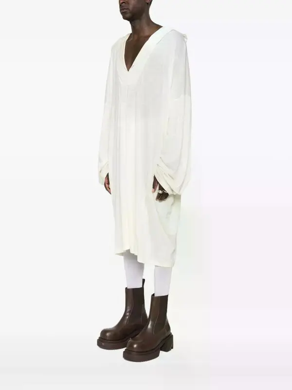 Rick Owens Draped Long T-shirt