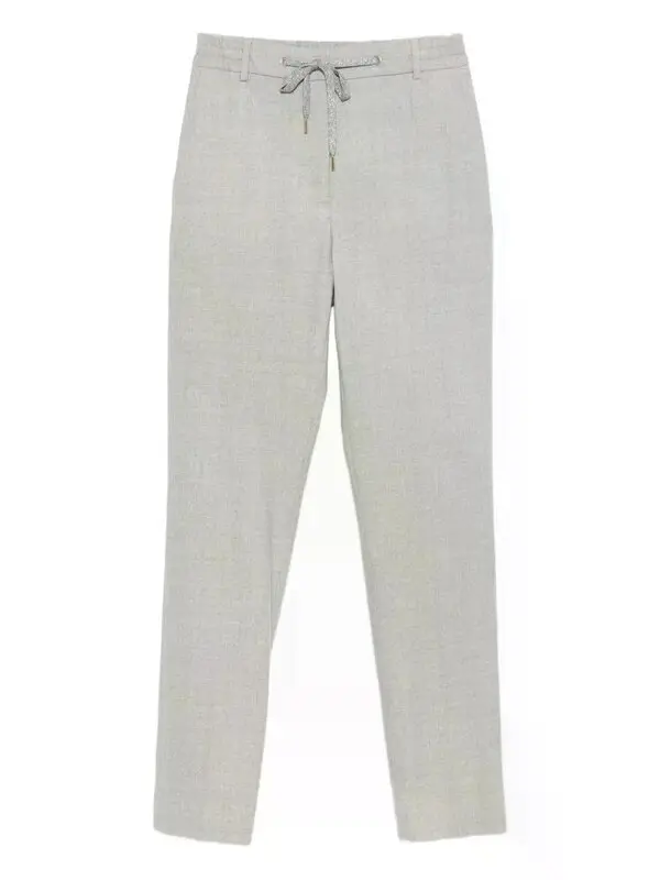 Eleventy Drawstring-waist Trousers