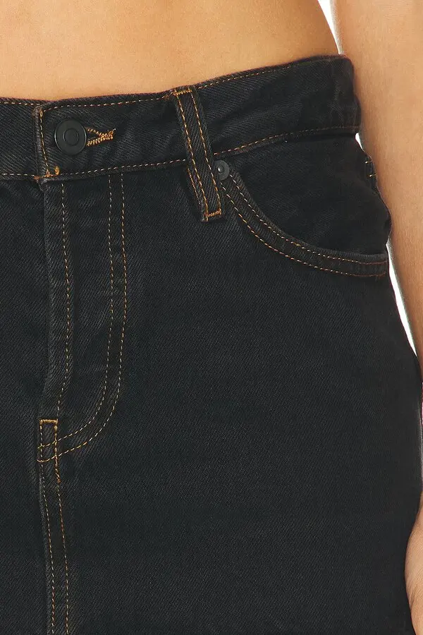 Wardrobe.NYC Denim Micro Mini Skirt