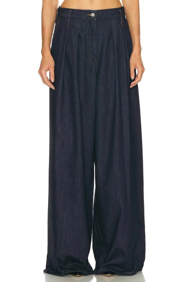 Dries Van Noten Pamplona Pants - Indigo