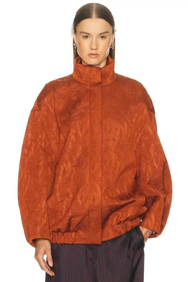 Dries Van Noten Voles Jacket - Rust