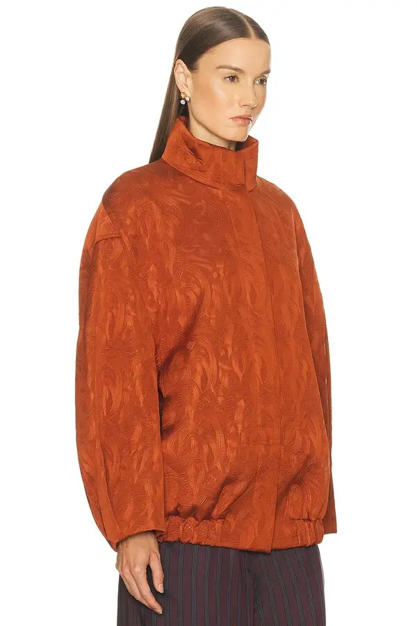 Dries Van Noten Voles Jacket - Rust