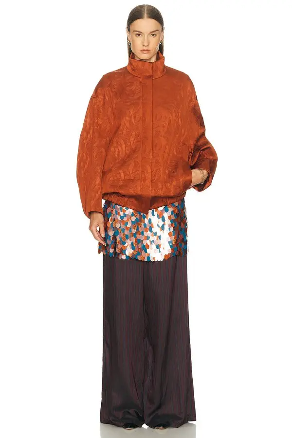 Dries Van Noten Voles Jacket - Rust