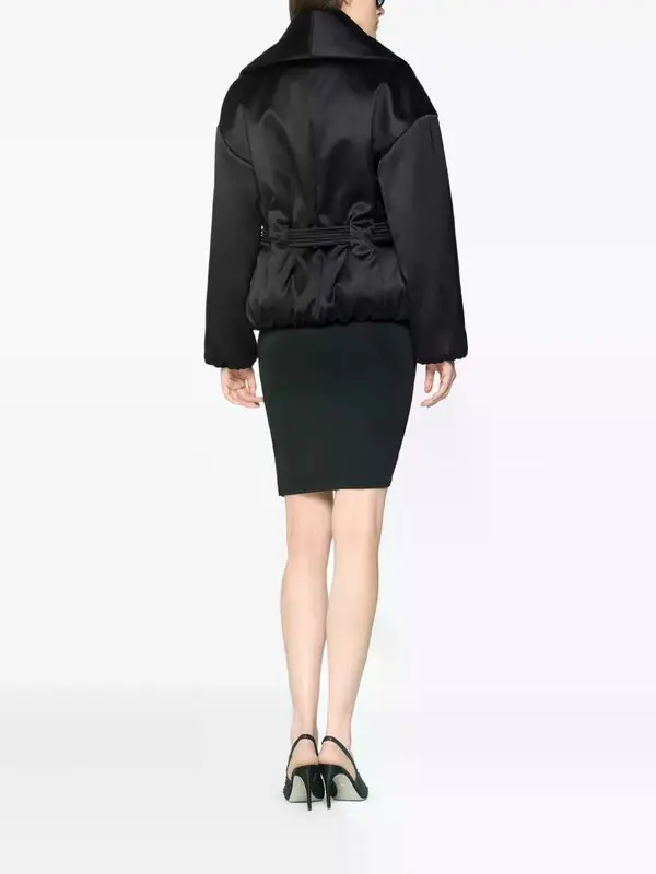 GENNY Pleated-bow Jacket