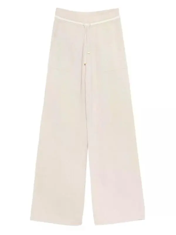 Eleventy Ribbed Knit Trousers
