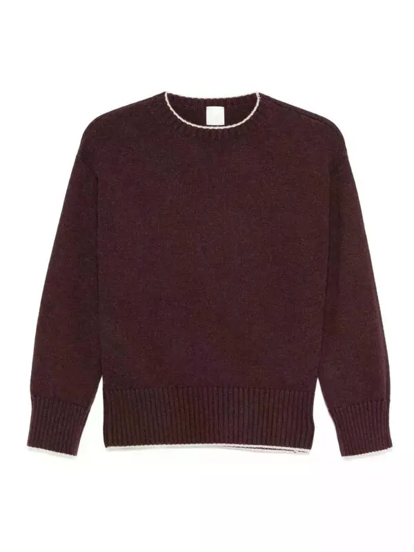 Eleventy Contrasting-trim Sweater