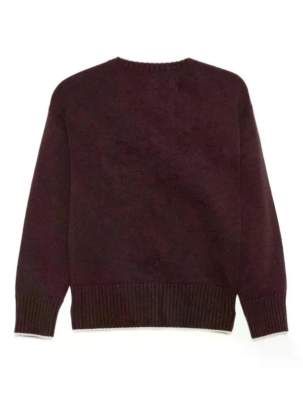 Eleventy Contrasting-trim Sweater