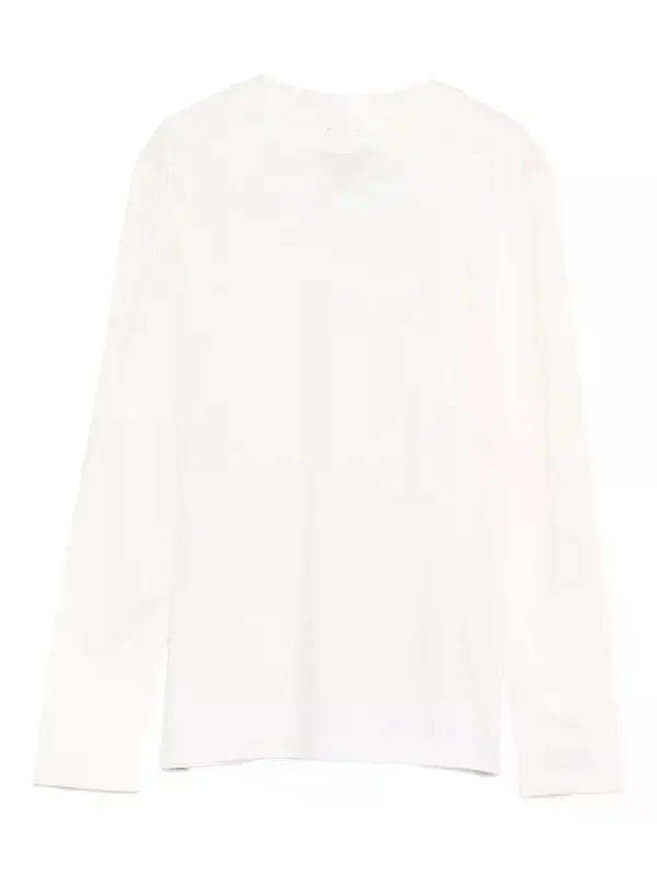 Eleventy Long-sleeve V-neck Top