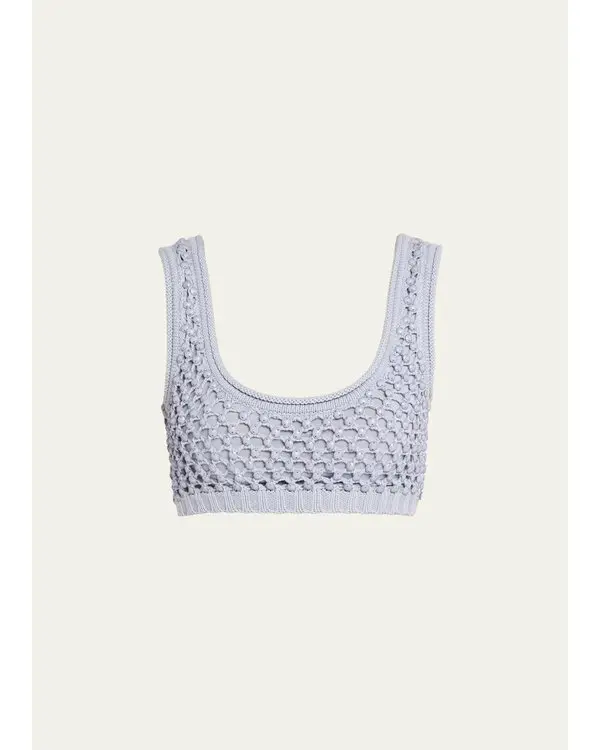 DIOTIMA Lady Embellished Knit Bralette