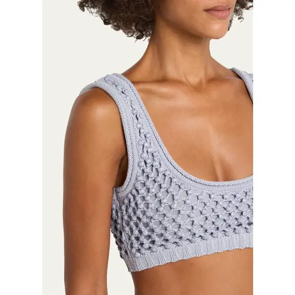 DIOTIMA Lady Embellished Knit Bralette