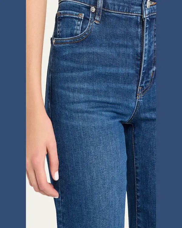 FRAME The Mellow Wide Ankle Jeans