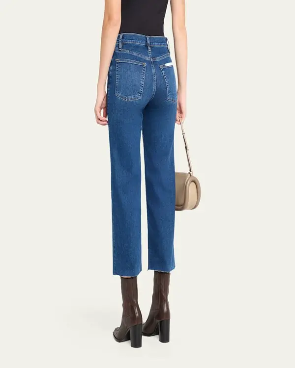 FRAME The Mellow Wide Ankle Jeans