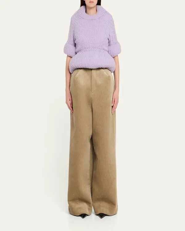 Marc Jacobs Corduroy Wide Leg Trousers